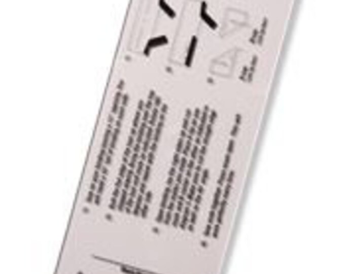 The Binding Tool Template Ruler - Etsy