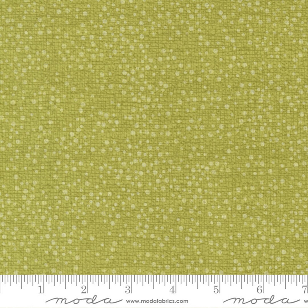 Moda "tulip Tango" Dotty Thatched Dot Texture Backround Chartreuse ...