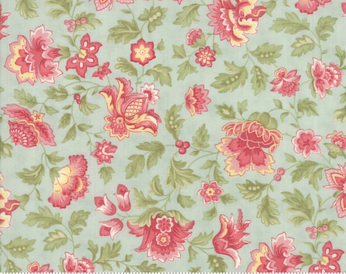 Moda "porcelain" Mist Medium Floral by 3 Sisters 15" Pc - Etsy