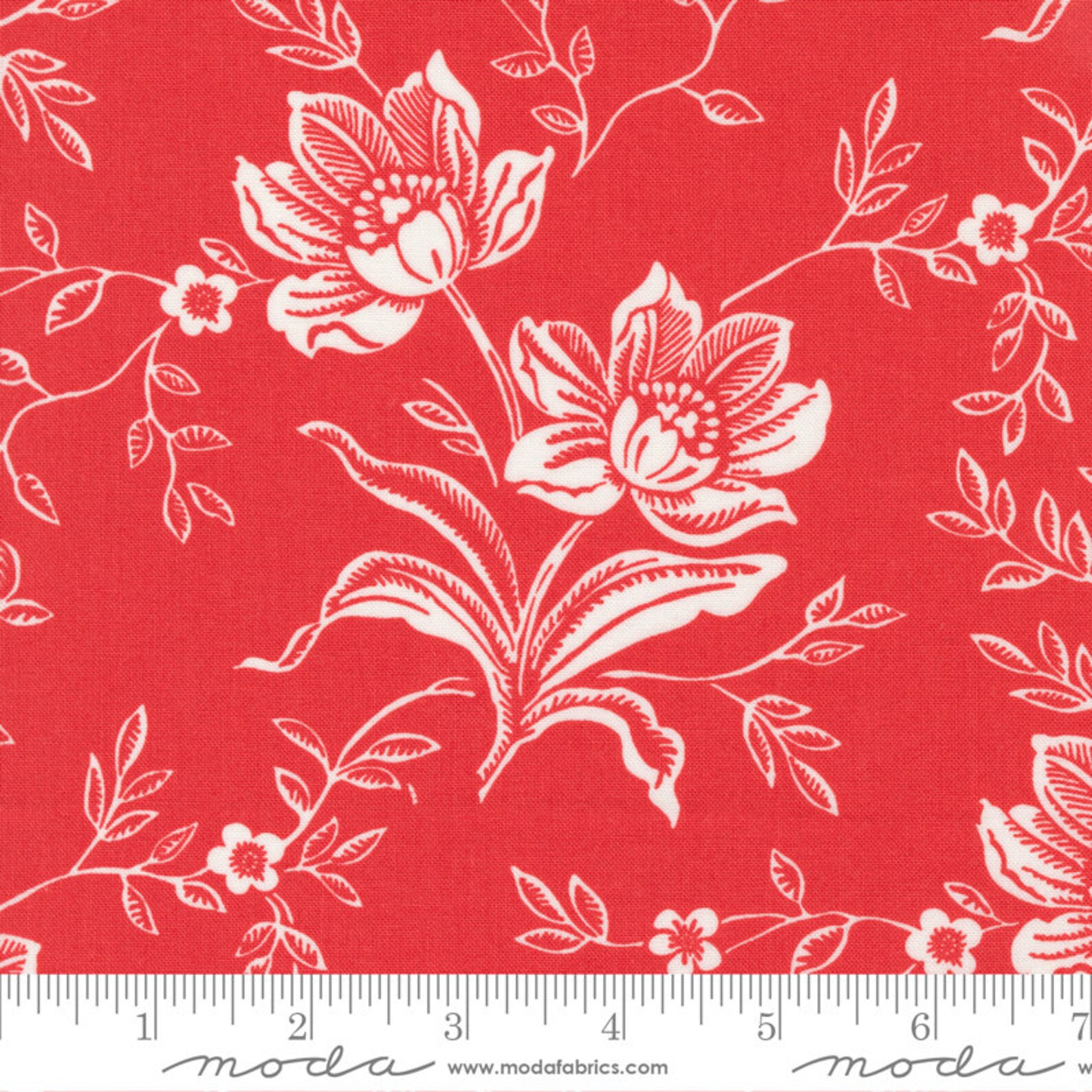 Moda fresh Fig Favorites Large Floral Red - Etsy