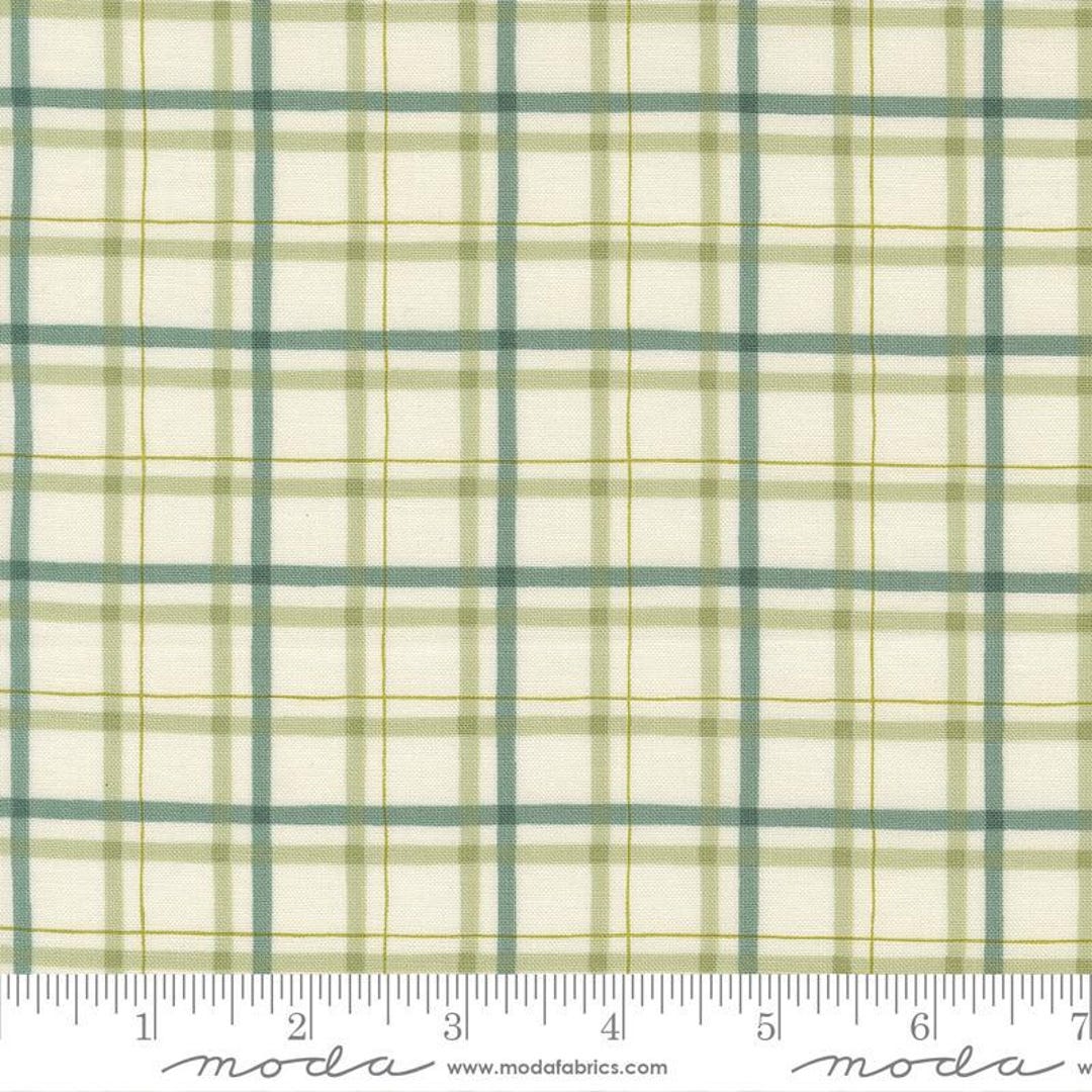 Moda "i Love Fall Most of All" Fall Checks and Plaids Warm White (56145 ...