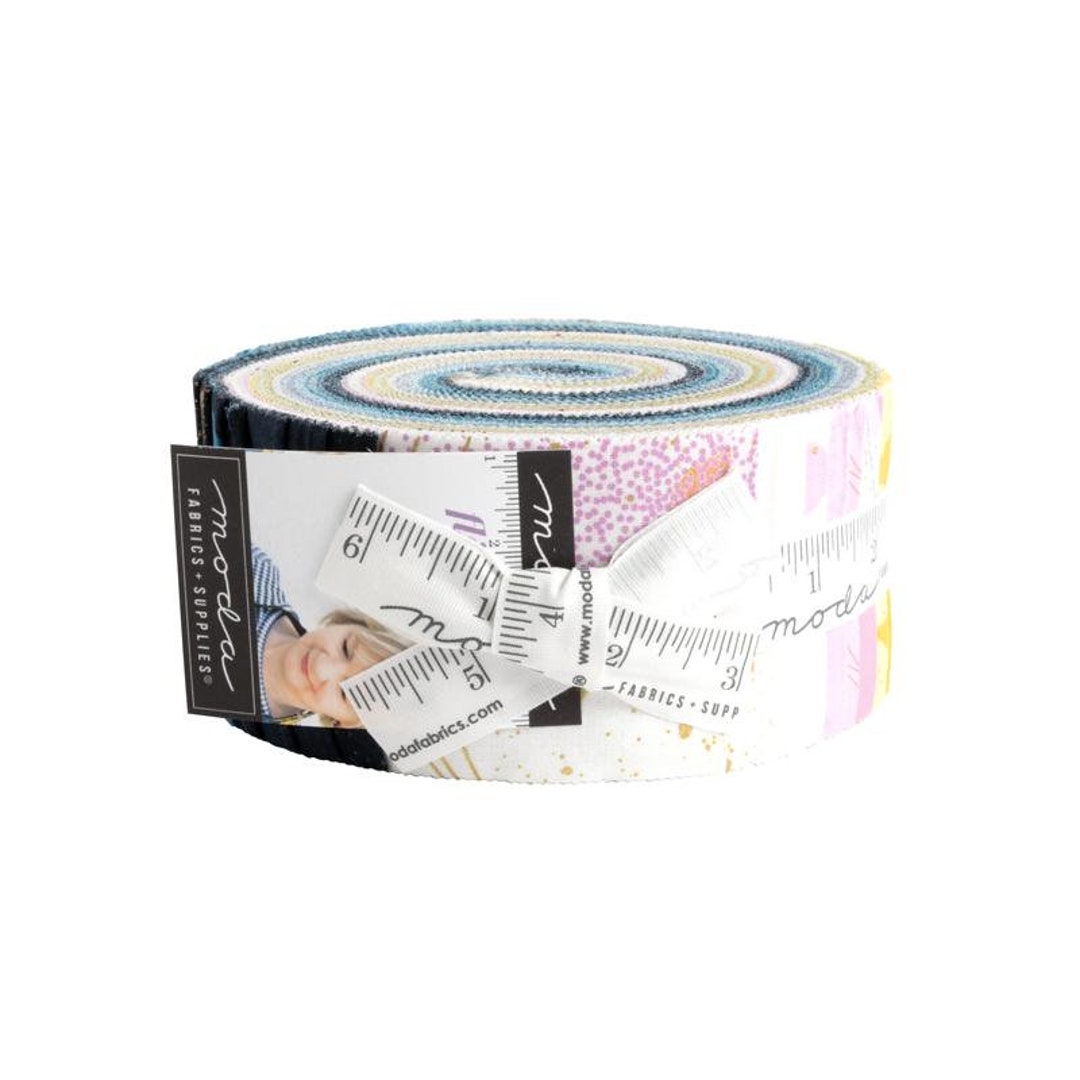 Moda "flirtation" 2.6" Jelly Roll Strips by Zen Chic 40 Pc - Etsy