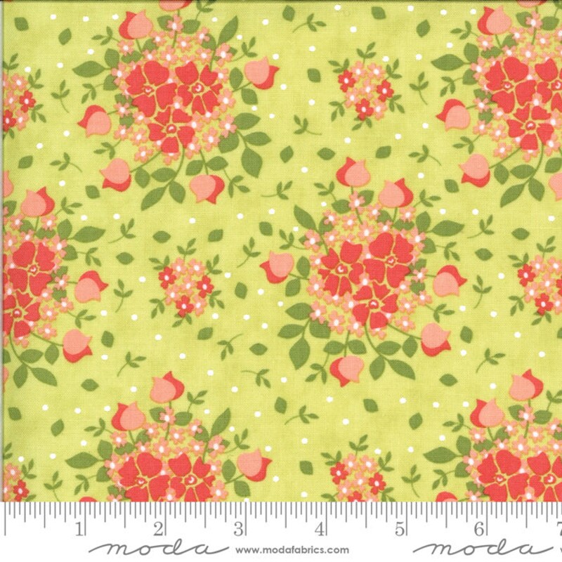 BloomingBlocksFabric - Etsy