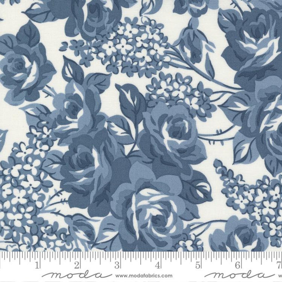 Moda "sunnyside" Rosy Large Floral Lakeside (55280-34) by Camille ...