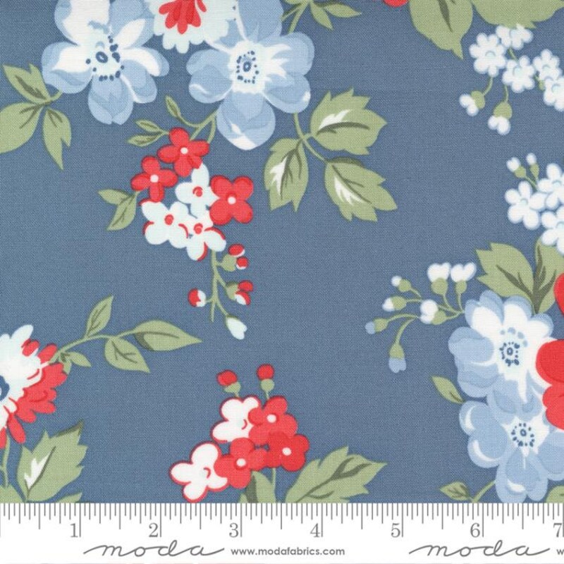 BloomingBlocksFabric - Etsy