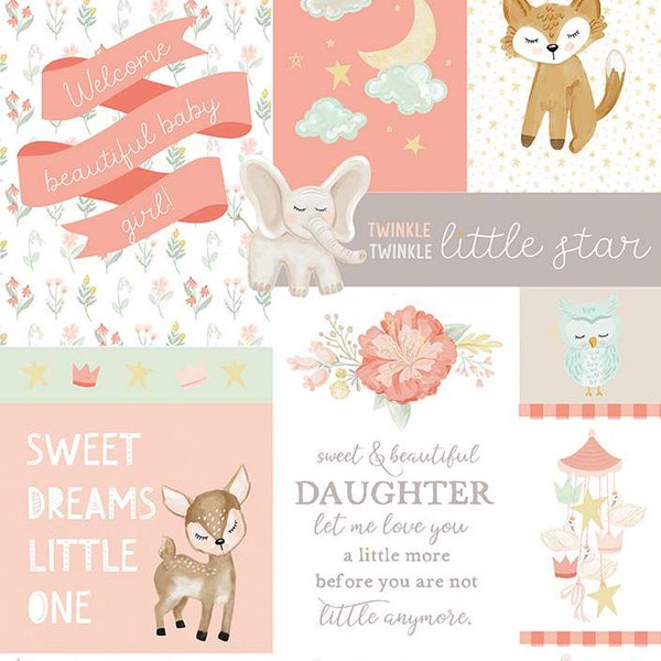 Sweet Baby Girl Cotton Riley Blake - Etsy