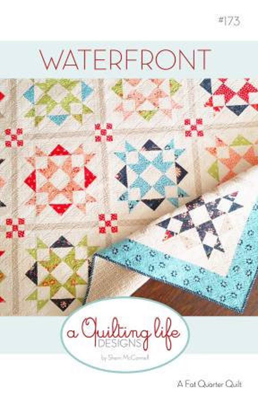 Moda "waterfront" Fat Quarter Pattern by Sherri Mcconnell From A ...
