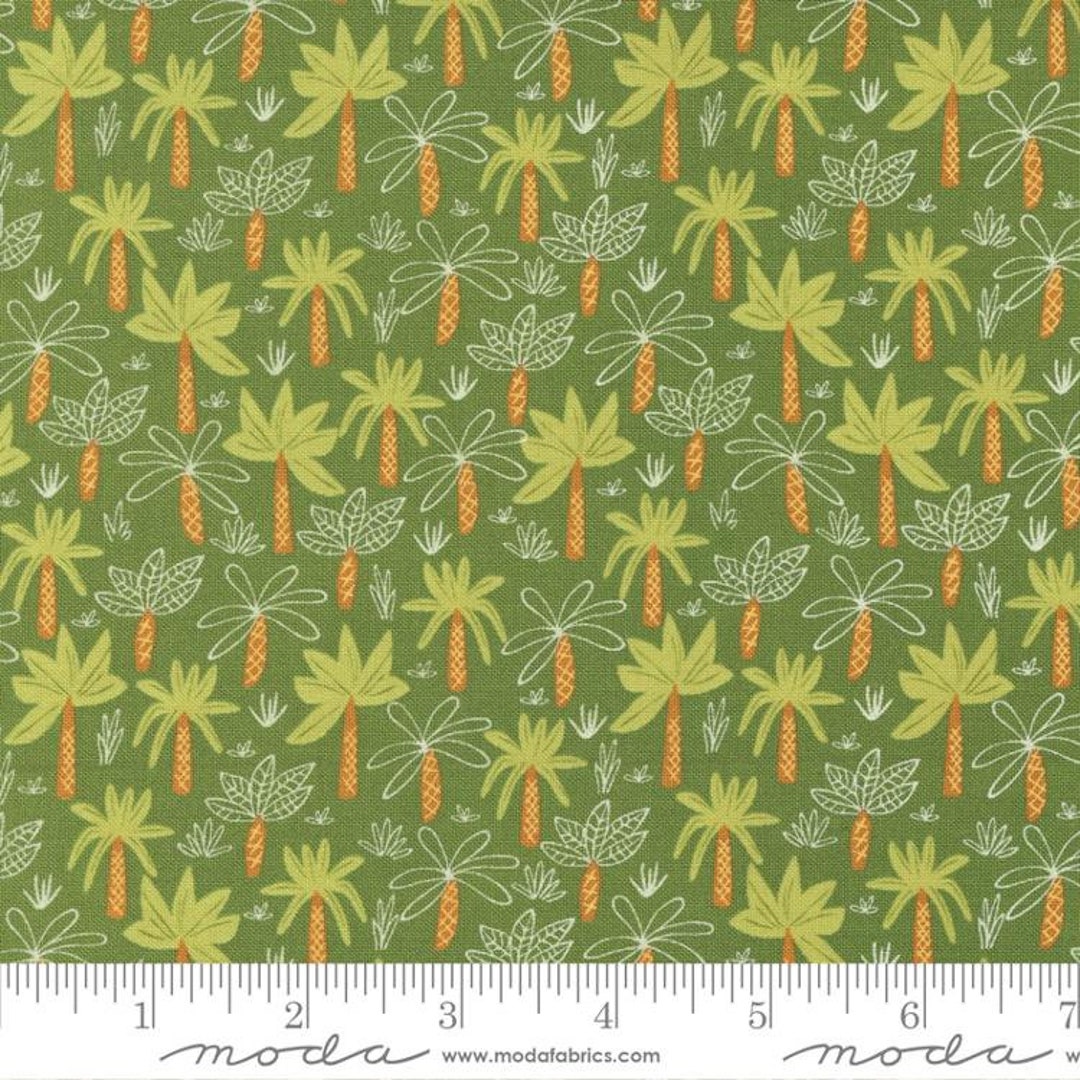 Moda "stomp Stomp Roar" Tropical Forest Landscape Palm Trees Jungle ...