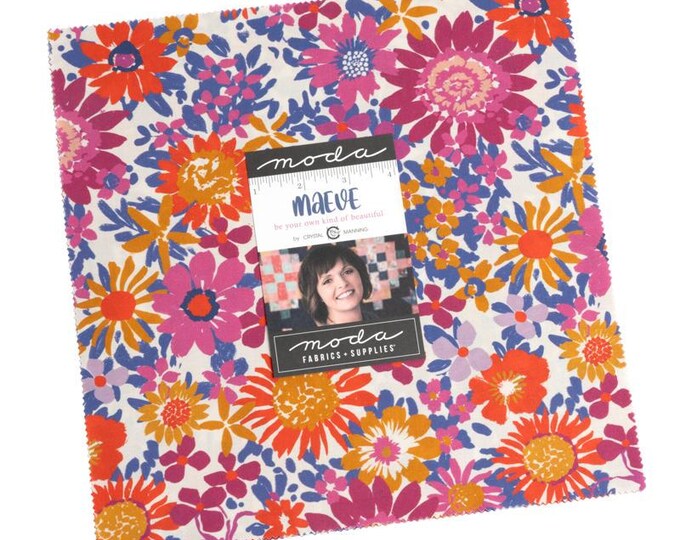 Moda "maeve" 10" Layer Cake Square by Crystal Manning 42pc - Etsy