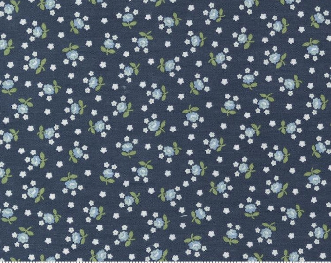 Moda "nantucket Summer" Fairground Small Floral Navy (55266-13) by ...