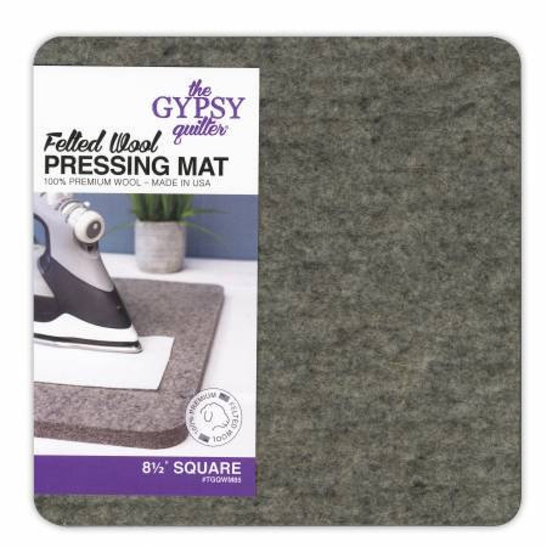 Gypsy Wool Pressing Mat 8 1/2 X 8 1/2. Made in the USA. - Etsy