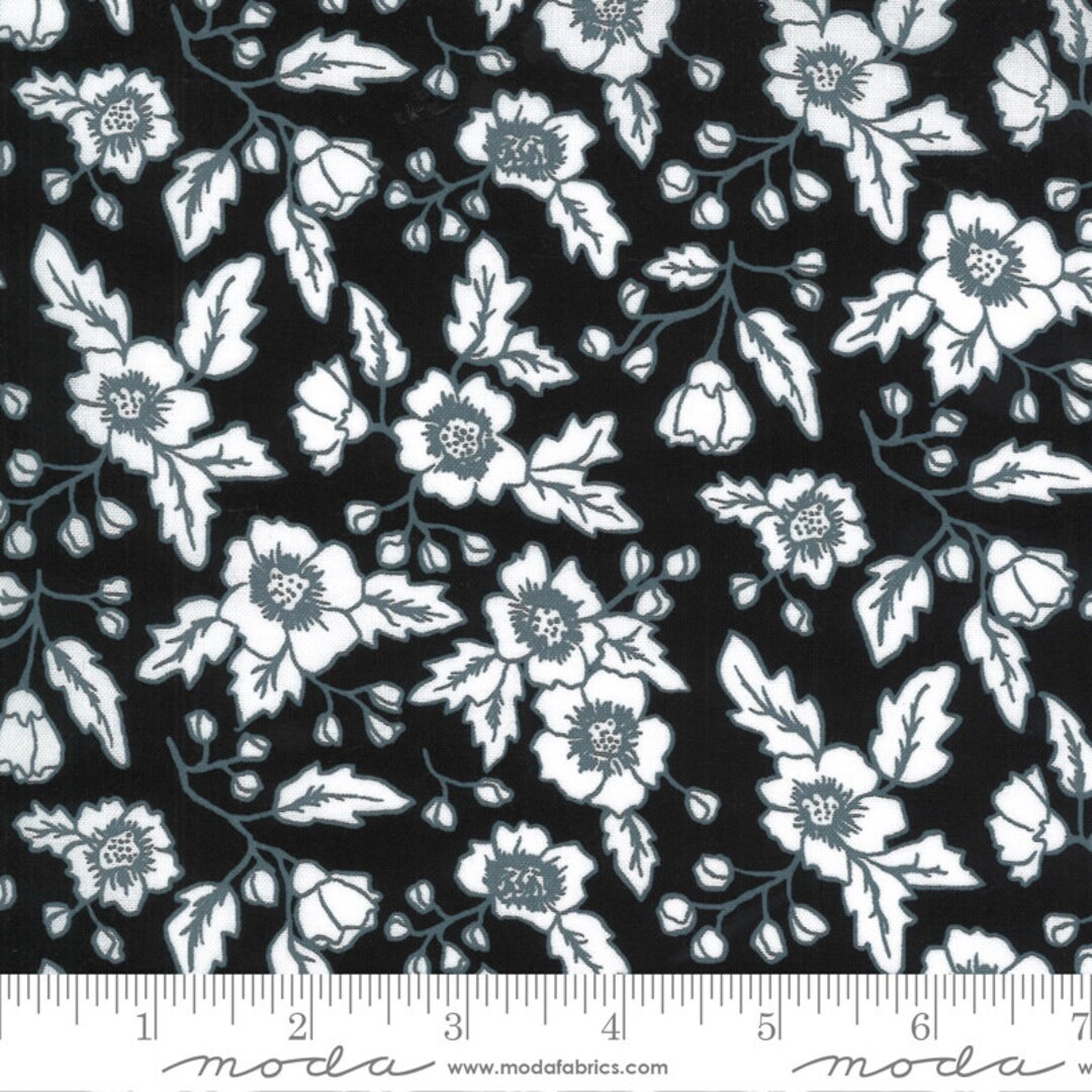 Moda "midnight Magic 2" Gothic Floral Bloom Midnight (24100-16) by ...