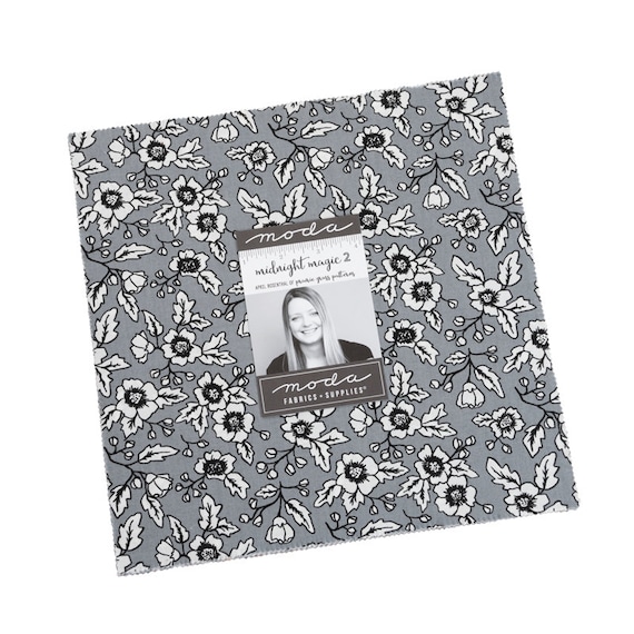 Moda midnight Magic 2 10 Layer Cake Square | Etsy