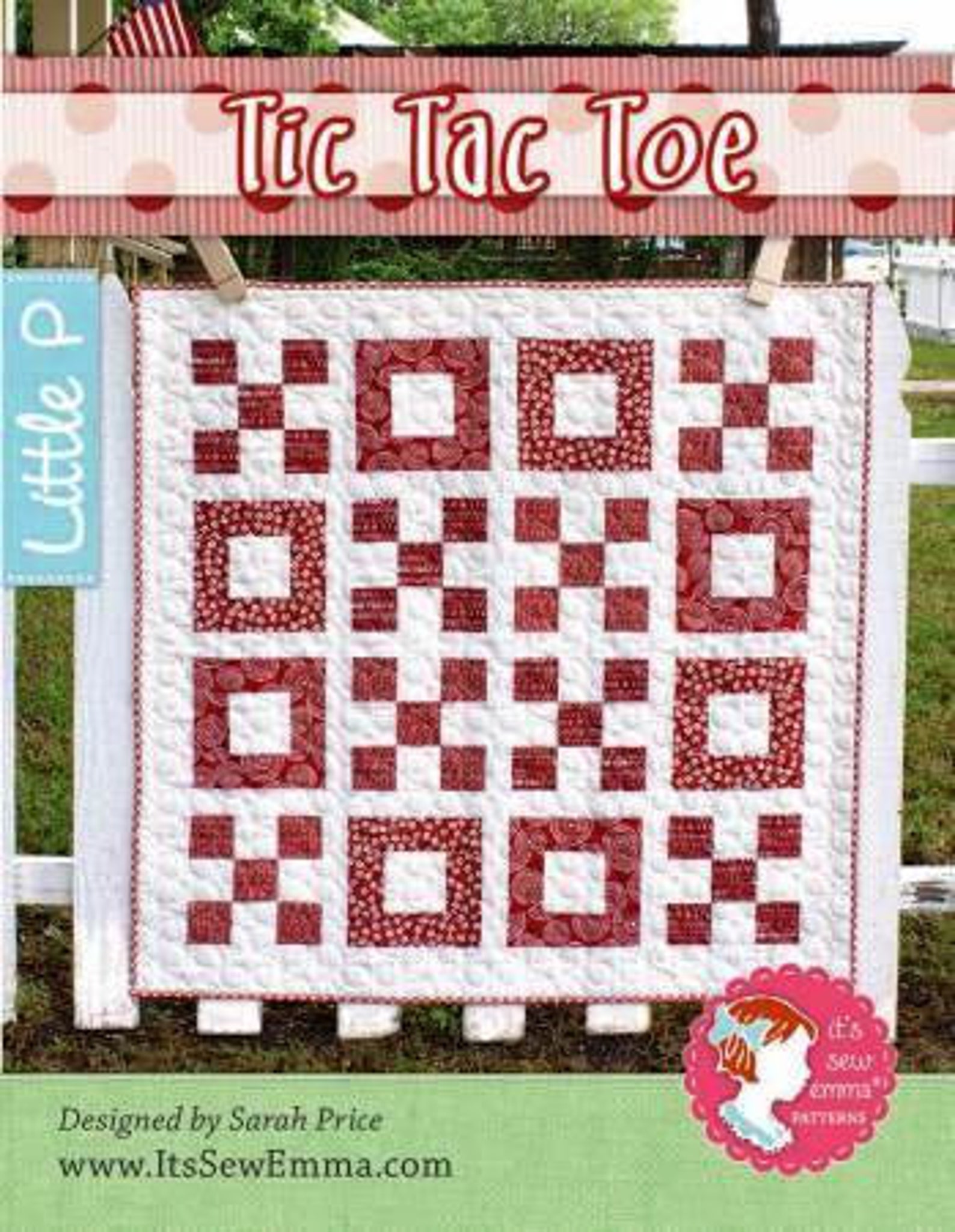 Tic Tac Toe Fat Quarter Quilt Pattern by It's so Emma - Etsy