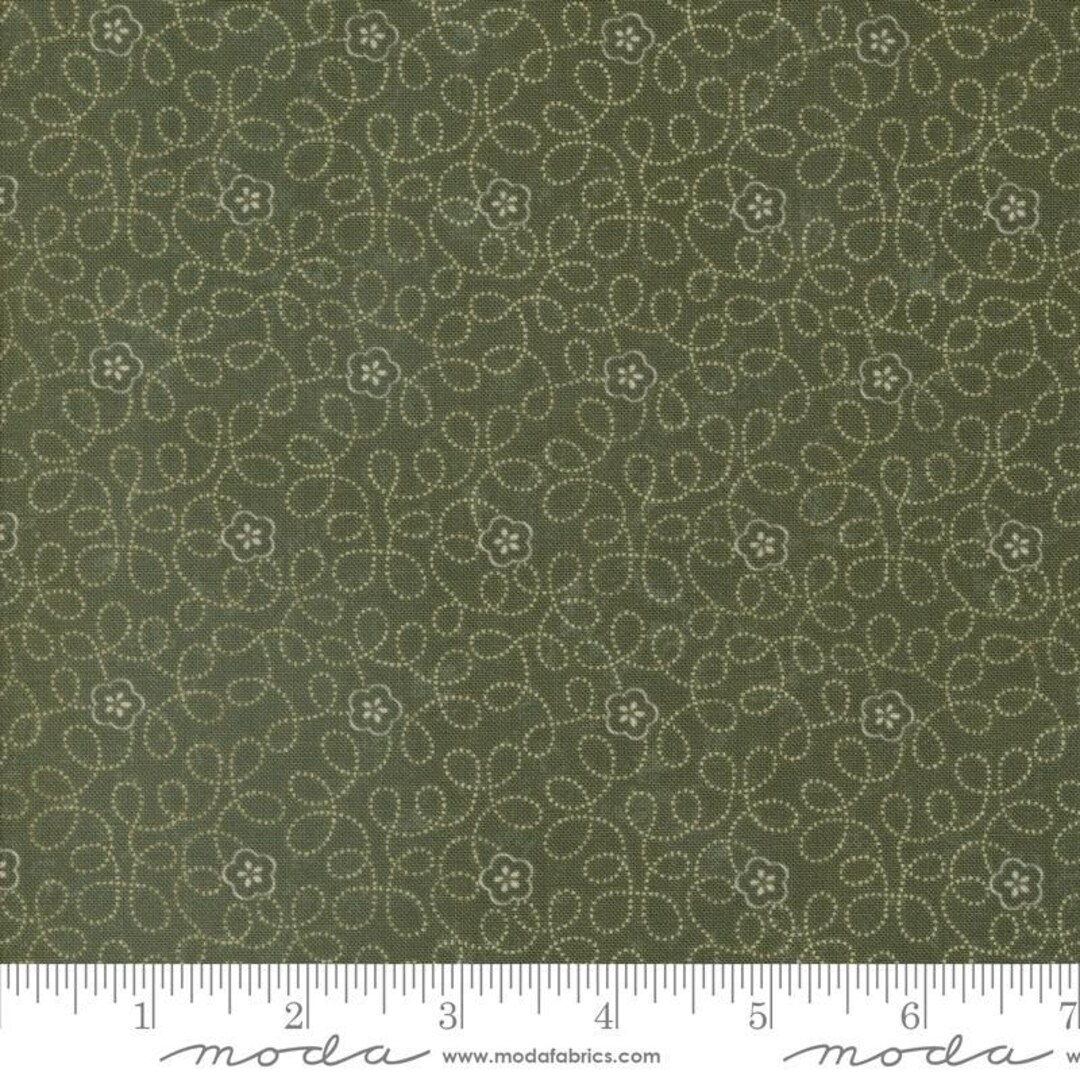 Moda "daisy Lane" Petal Path Florals Leaf (9762-15) by Kansas Troubles ...
