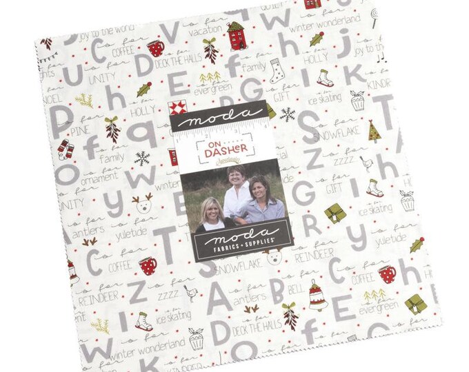 Moda "on Dasher" 10" Layer Cake Square by Sweetwater 42 Pc - Etsy