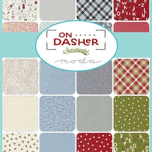 Moda "on Dasher" 10" Layer Cake Square by Sweetwater 42 Pc - Etsy