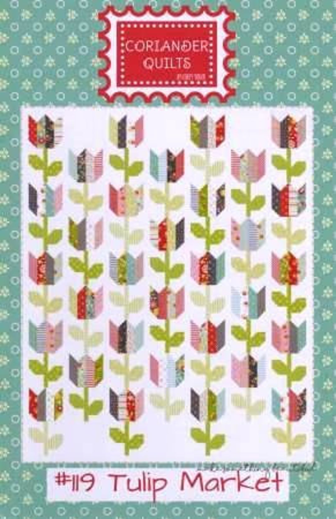 Tulip Market Jelly Roll Pattern by Corey Yoder From Coriander Quilts - Etsy