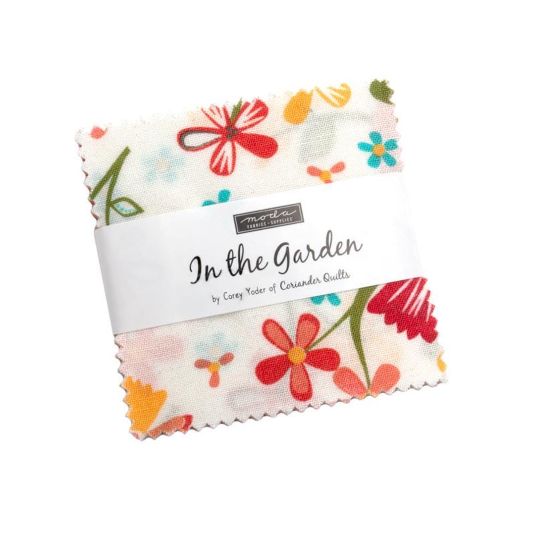 Moda "in the Garden" 2.5" Mini Charm Pack by Corey Yoder From Coriander ...