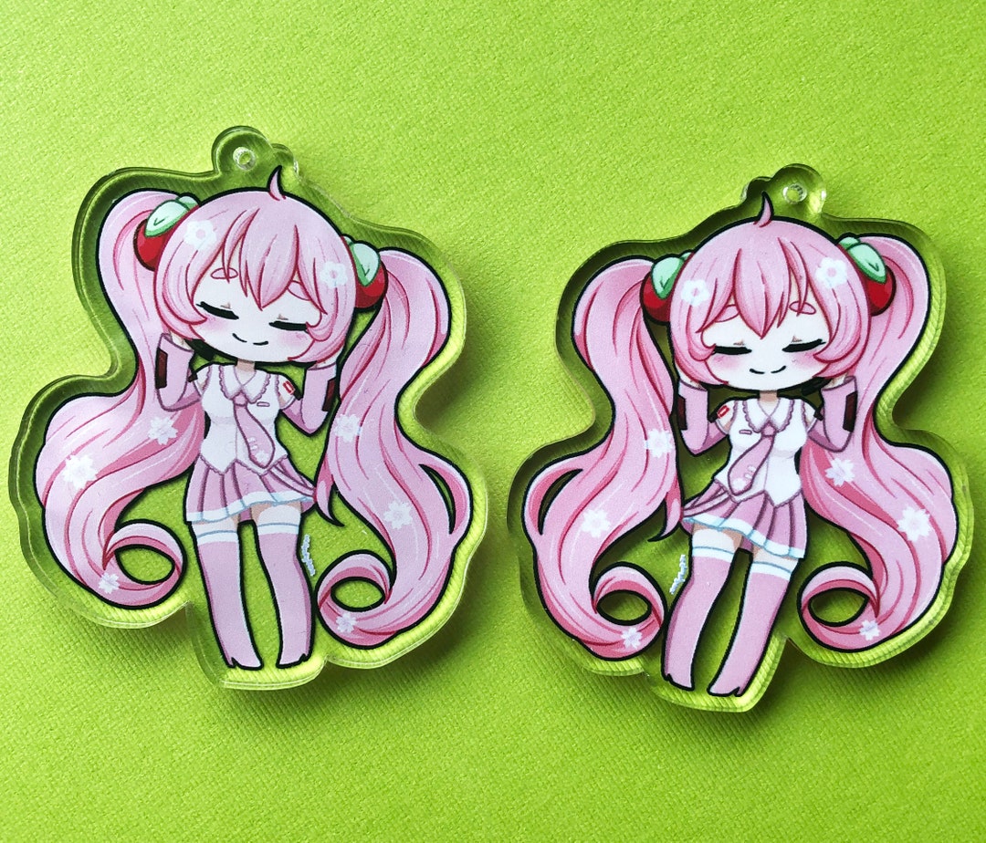 Sakura Hatsune Miku Vocaloid Double Sided 2