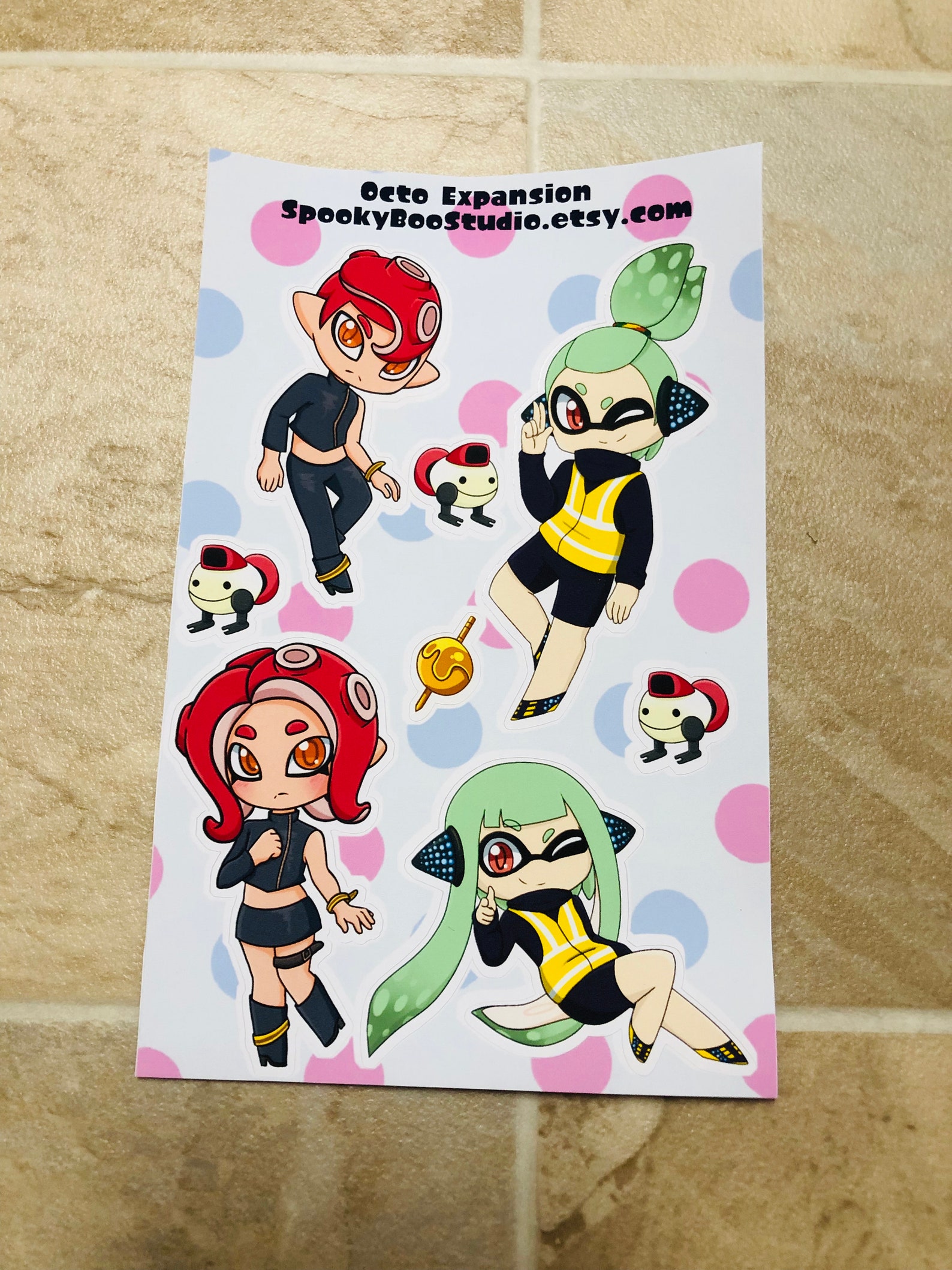 Splatoon 3 Sticker Sheets - Etsy Australia