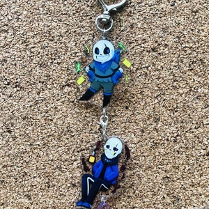Undertale AU Linked 6.5" Acrylic Charm (individual Charms 2") - Etsy