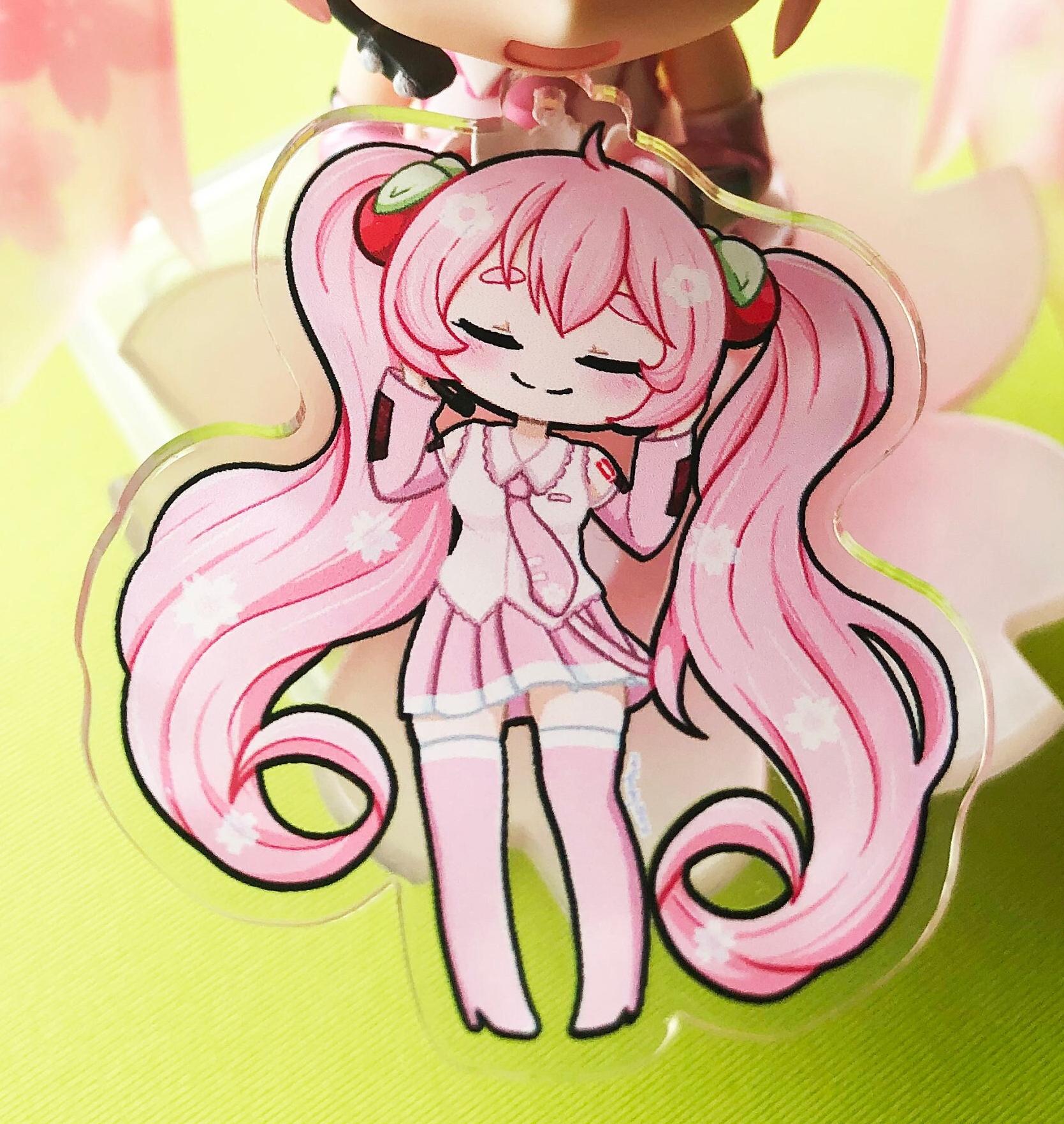 Sakura Hatsune Miku Vocaloid Double Sided 2
