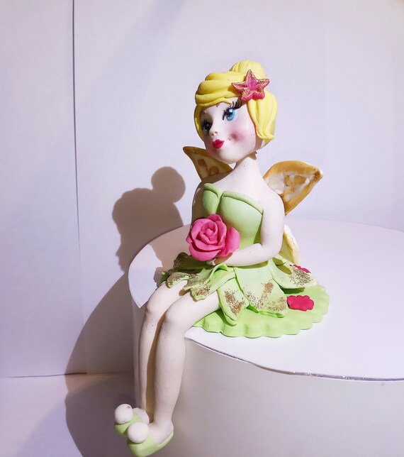 Fondant Tinkerbell Cake Topper