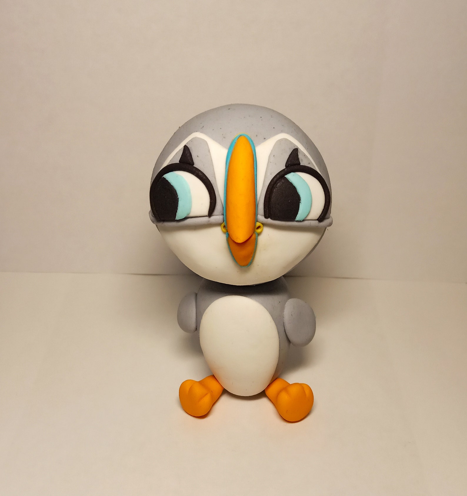 Puffin Cake Topper Birthday Cake Topper Puffin Rock Themed - Etsy