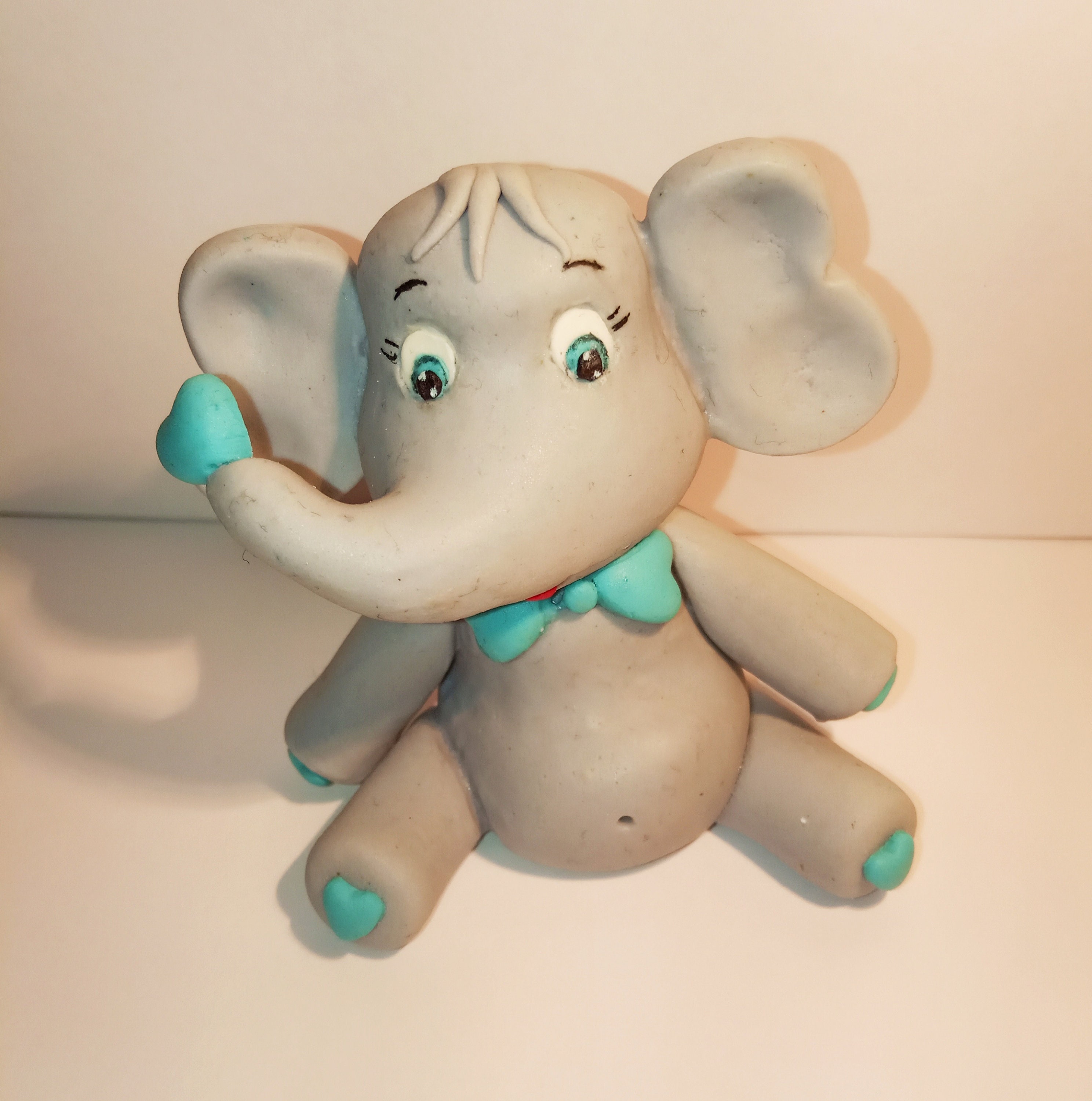 Elephant Cake Toppers Fondant Elephant Cake Toppers Elephant - Etsy