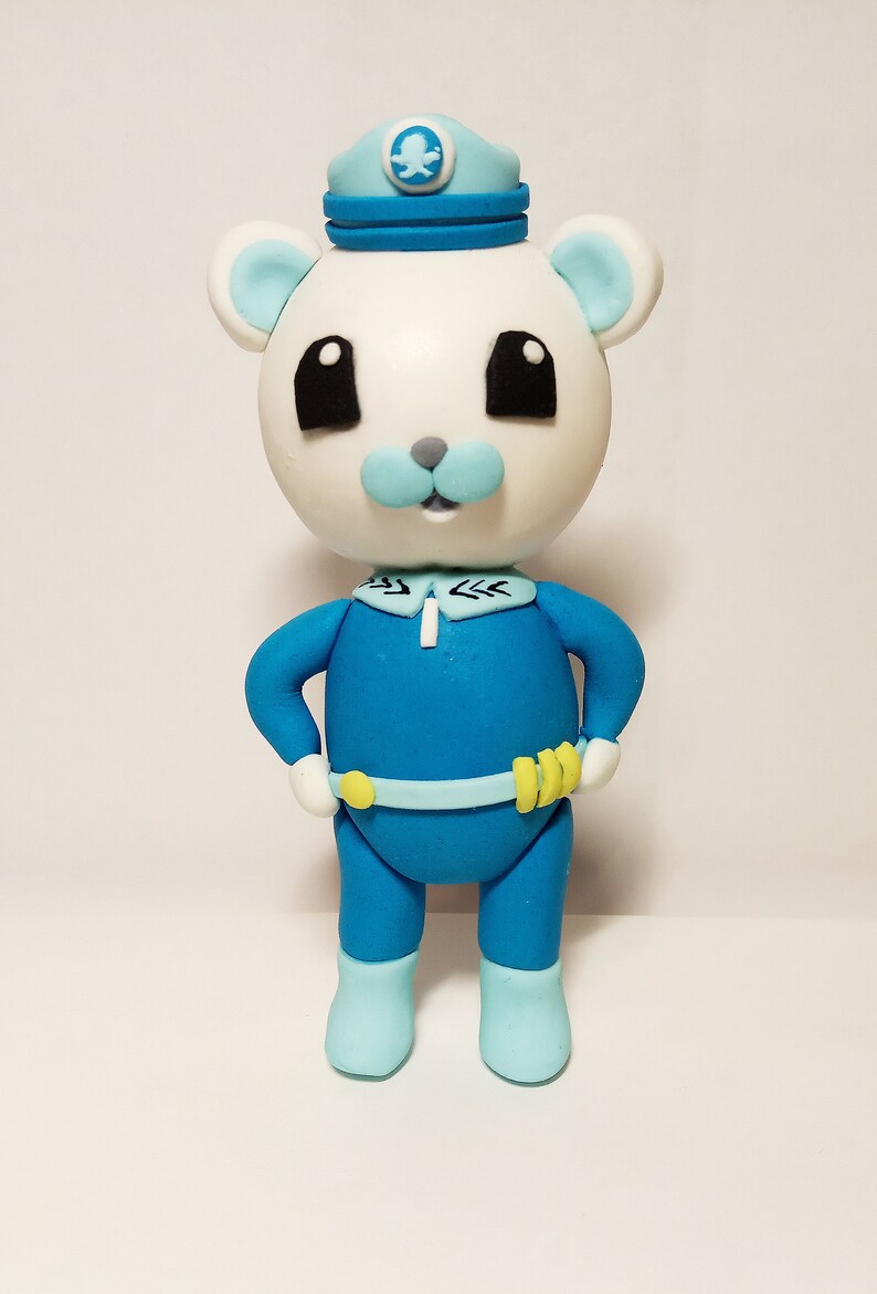 Octonauts Inspired Edible Birthday Cake Topper 8 Characters Under The