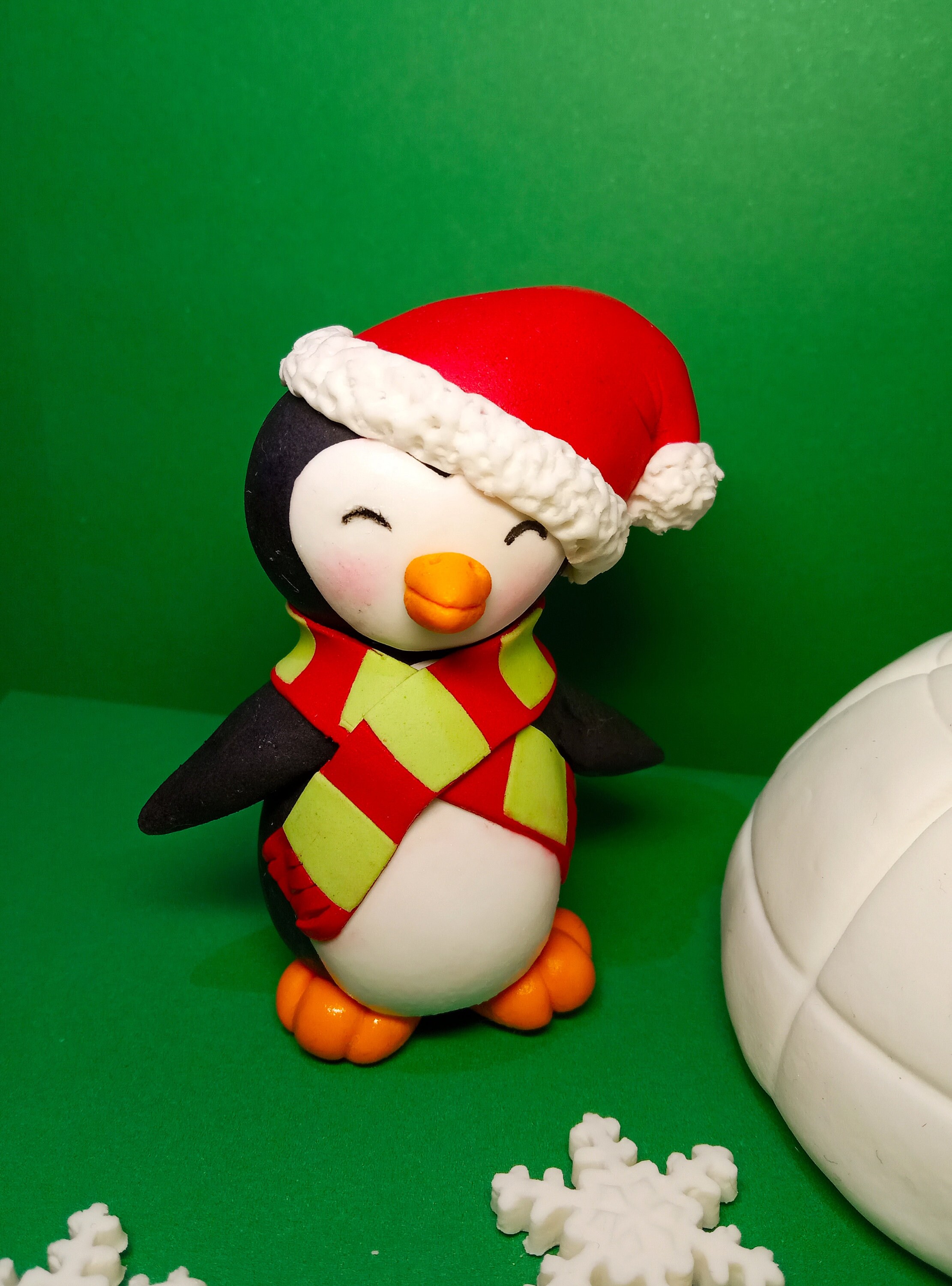 Penguin Cake Topper, Penguins and Igloo Cake Topper, Fondant Cake ...