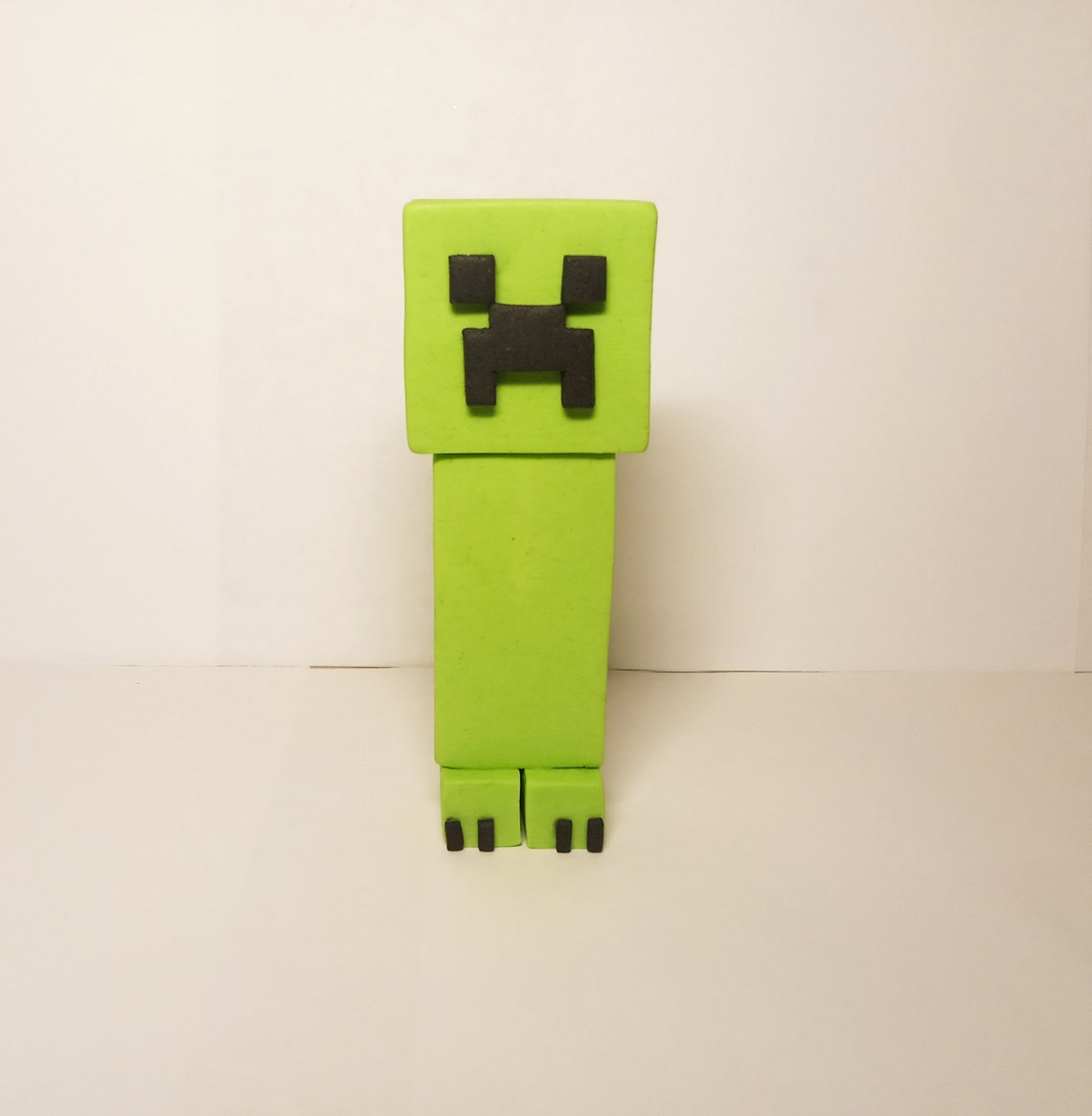 Minecraft Inspired Fondant Cake Topper Set Steve Creeper - Etsy