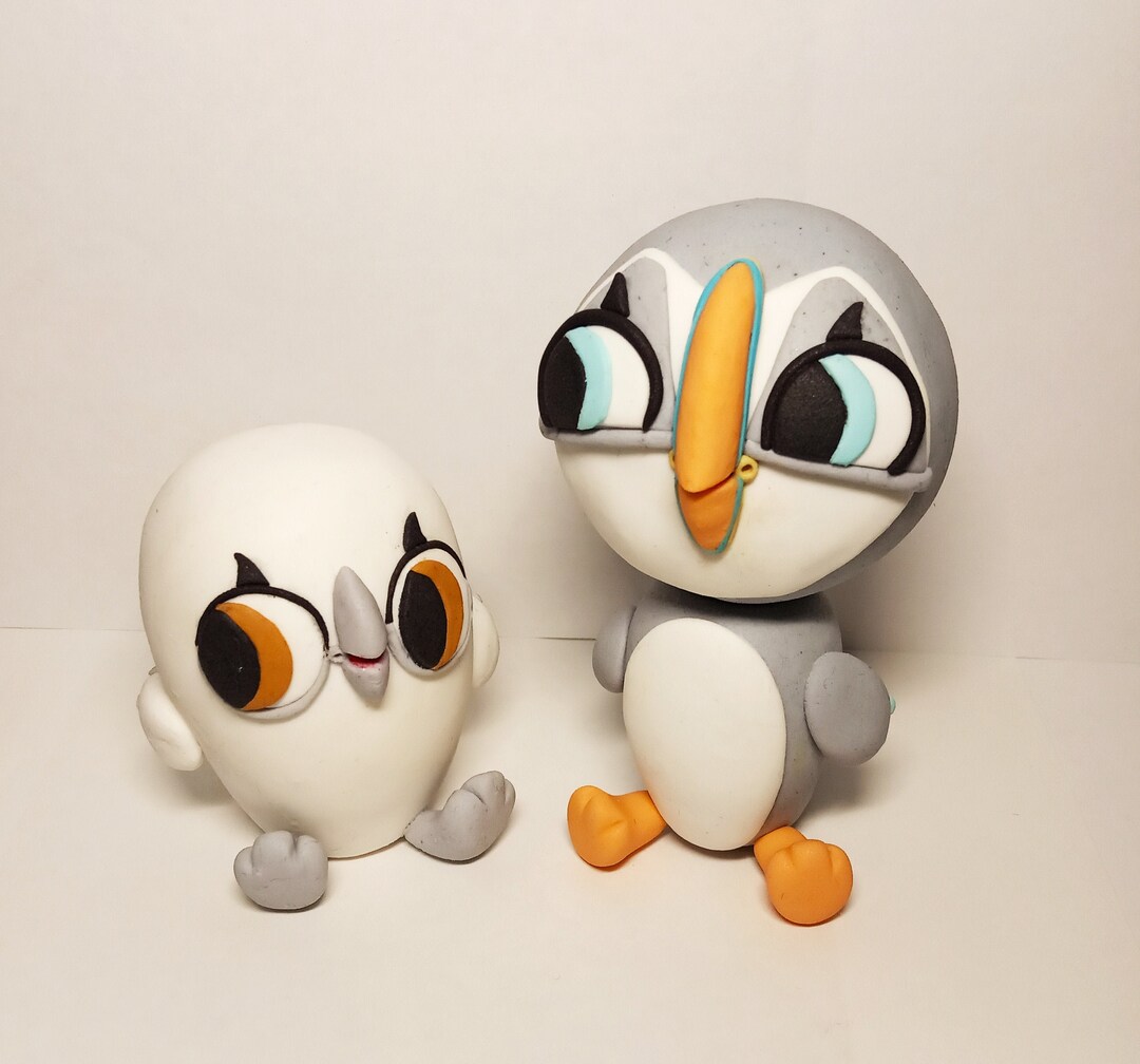 Puffin Cake Topper Birthday Cake Topper Puffin Rock Themed - Etsy