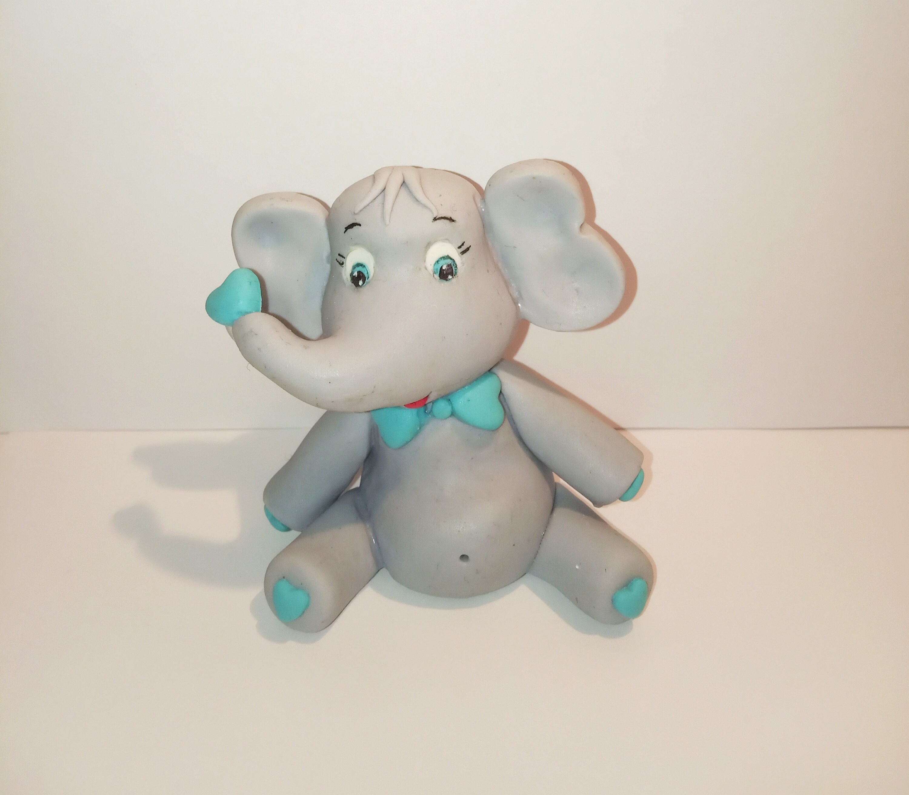 Elephant Cake Toppers Fondant Elephant Cake Toppers Elephant - Etsy