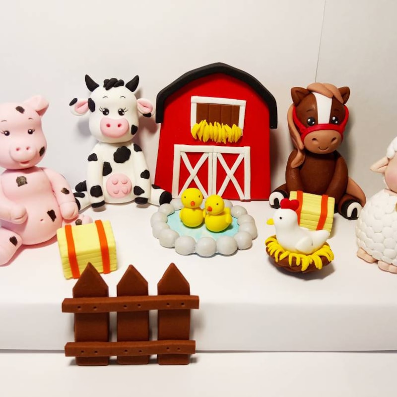 Fondant Farm Animals - Etsy