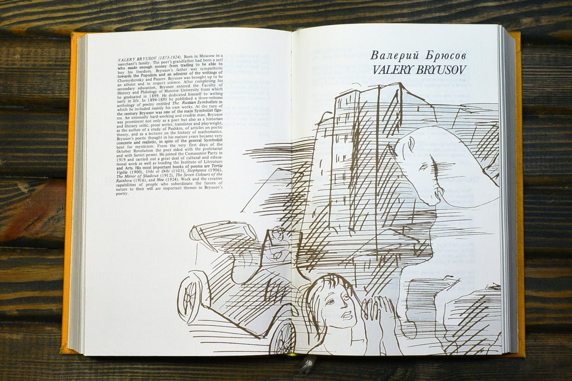 Russian Poetry in English and Russian Parallel Texts - Etsy