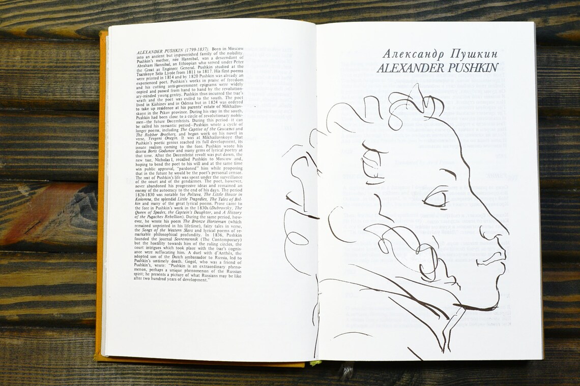 Russian Poetry in English and Russian Parallel Texts - Etsy