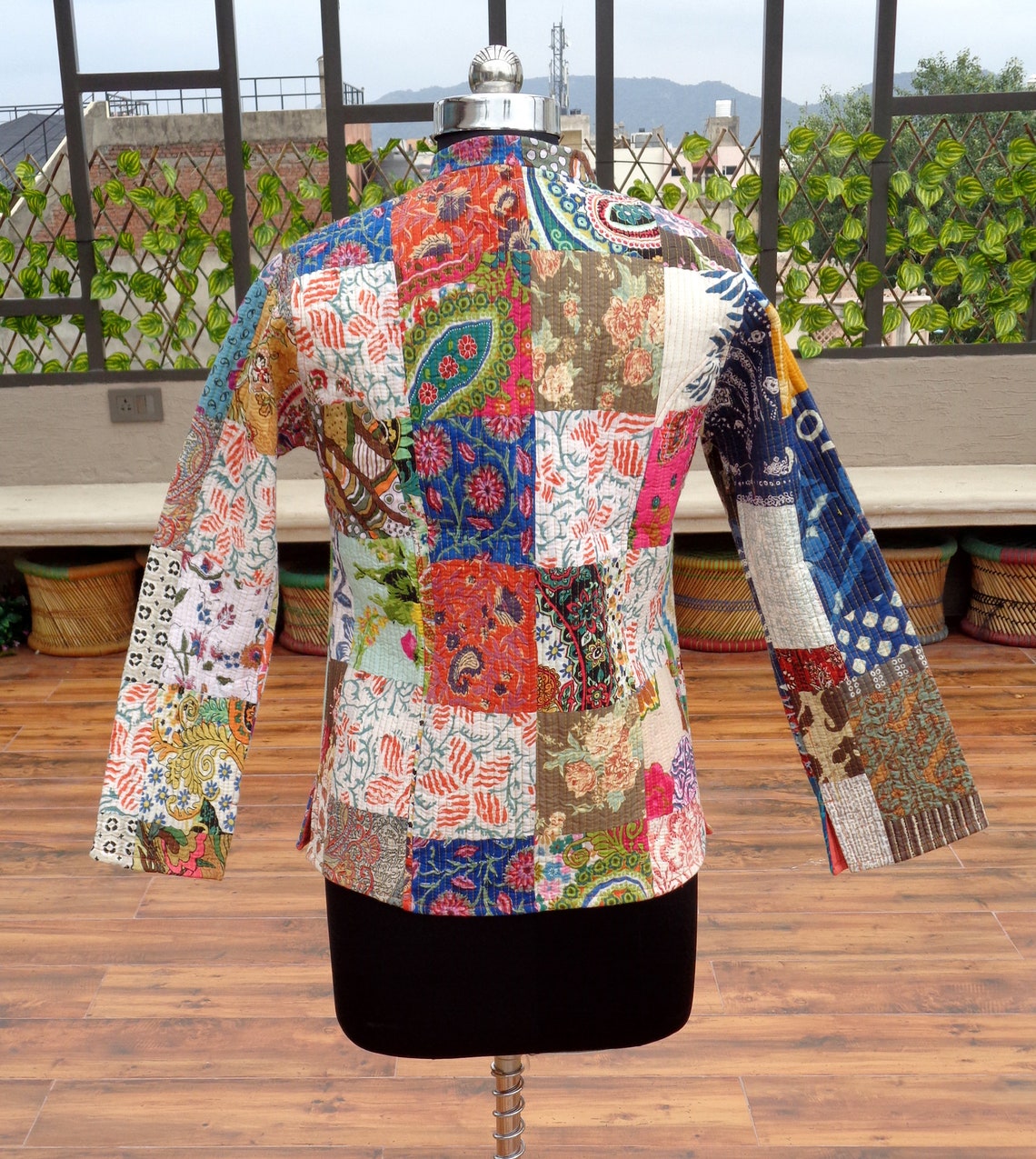 Indian Women Jacket Cotton Reversible Jacket Assorted - Etsy