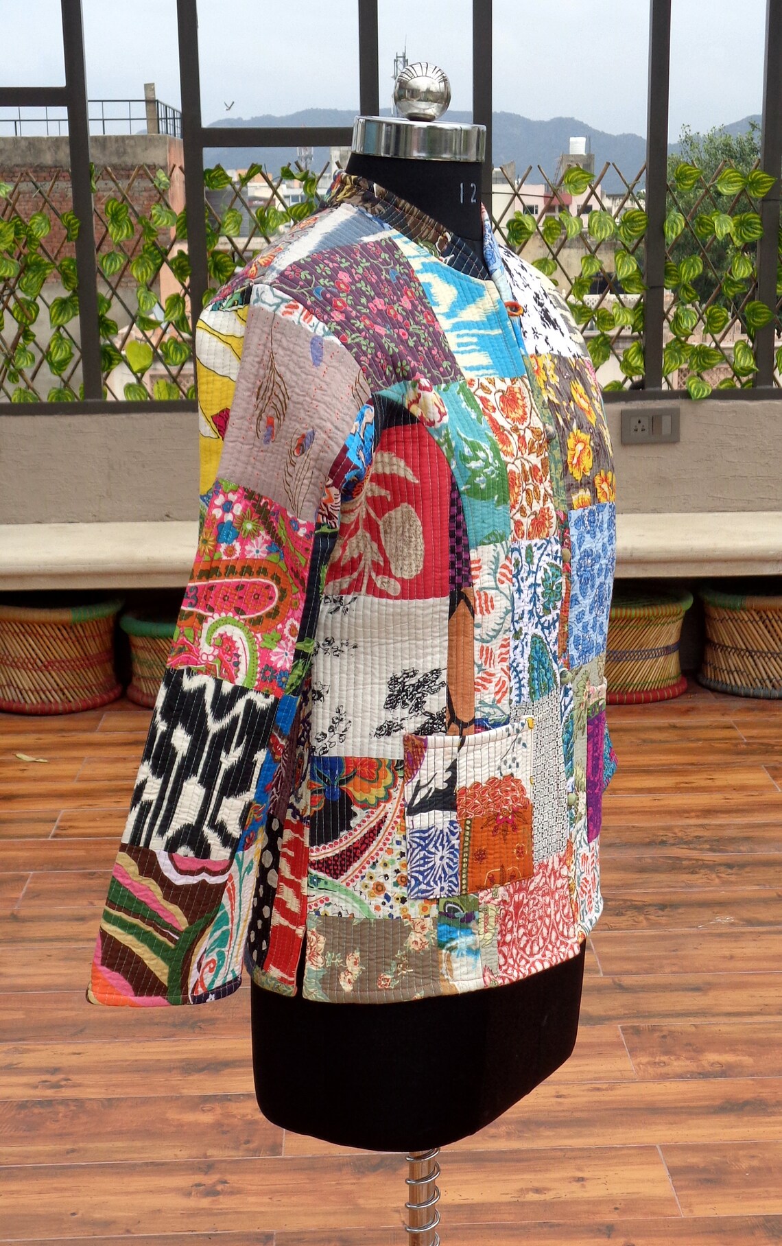 Indian Women Jacket Cotton Reversible Jacket Assorted - Etsy