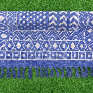 4x6 Ft Indian Handmade Dari Rug/cotton Rug/home Rug/ethnic - Etsy