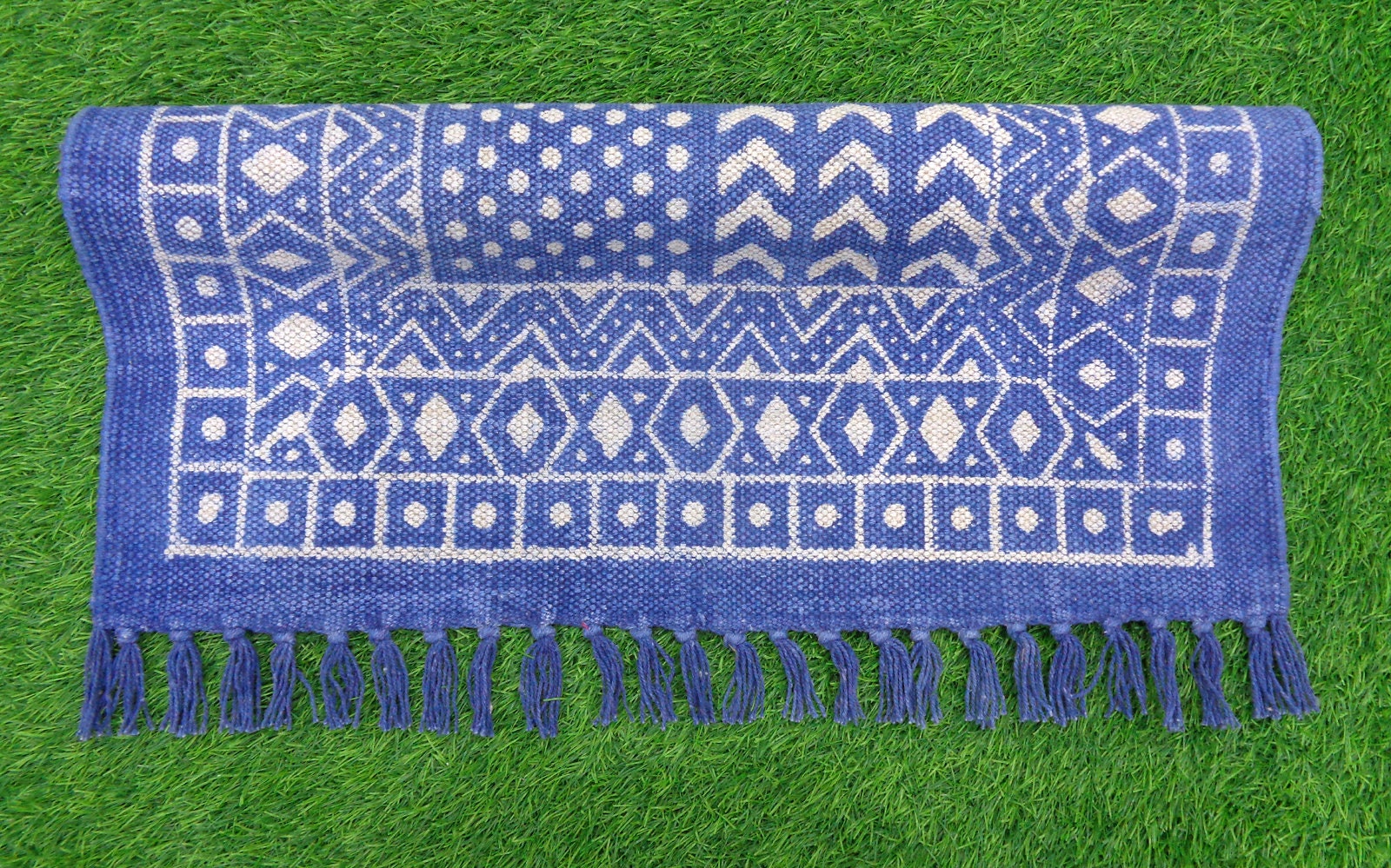 4x6 Ft Indian Handmade Dari Rug/cotton Rug/home Rug/ethnic - Etsy