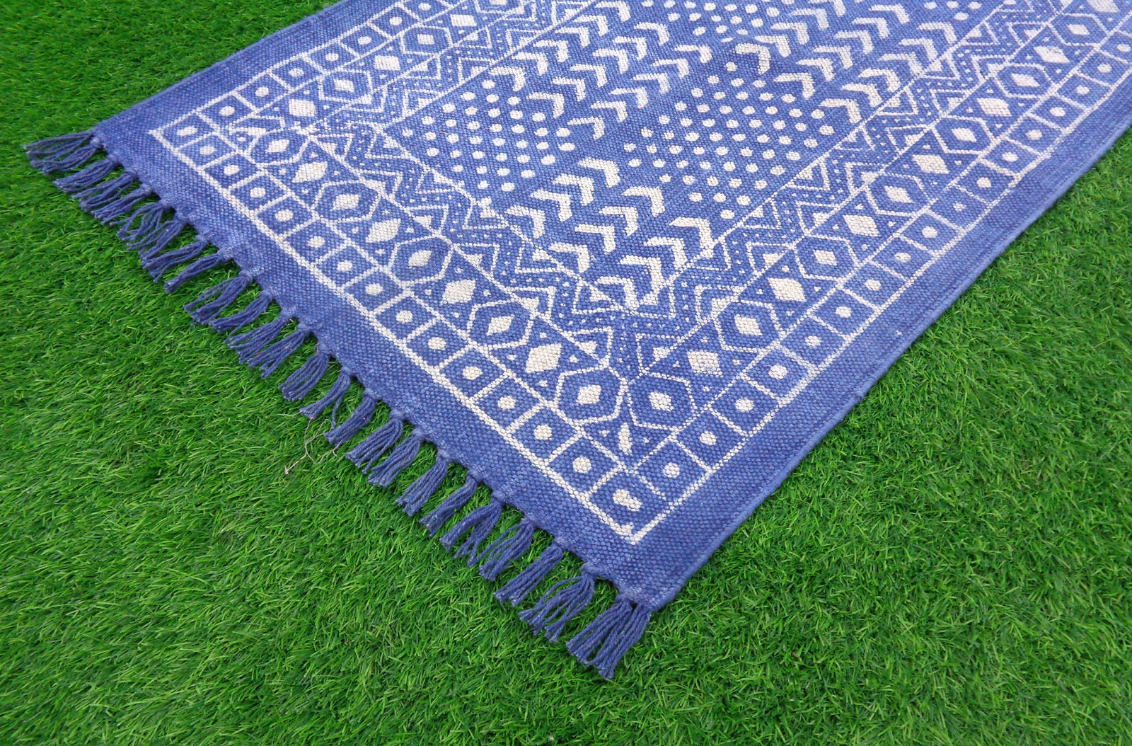 4x6 Ft Indian Handmade Dari Rug/cotton Rug/home Rug/ethnic | Etsy