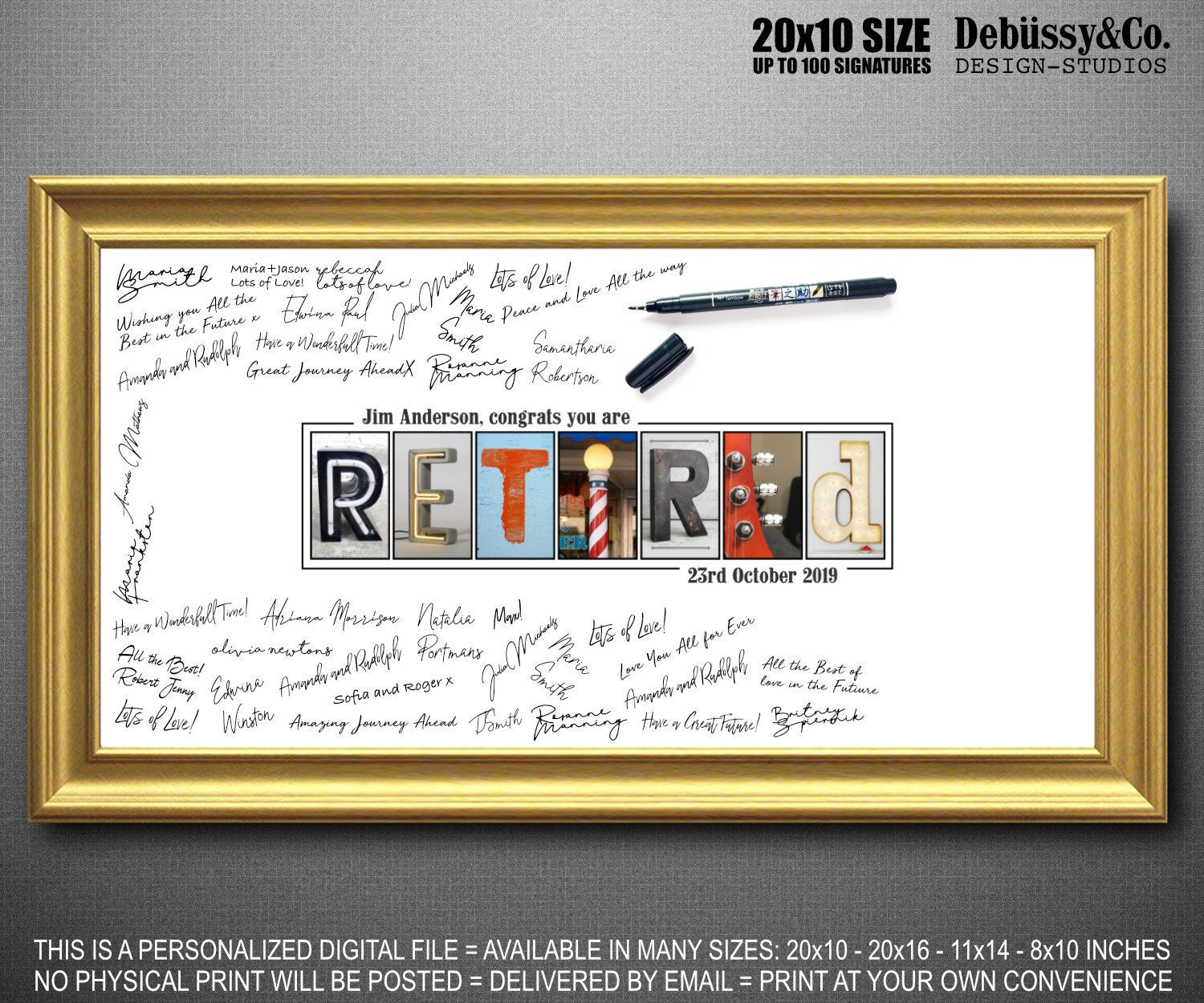 Retirement Gifts Retirement Sign Retirement Party Ideas - Etsy