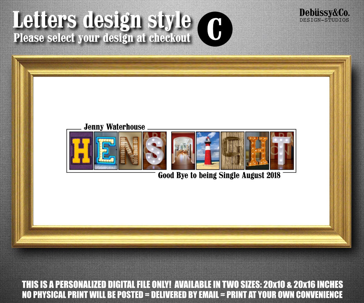 Personalized Hen Party Guest Book Custom Hen Do Gift Wishes | Etsy