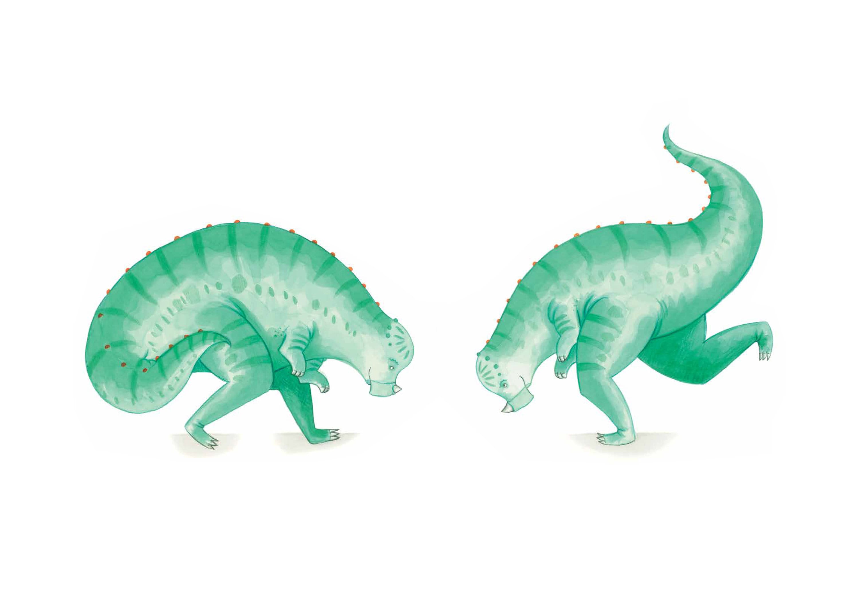 Signed 'we Love Dinosaurs' Print - Etsy