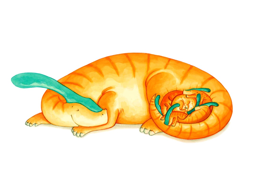 Signed 'we Love Dinosaurs' Print - Etsy