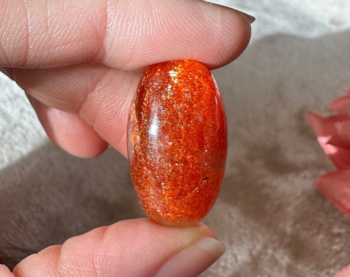 Gem Grade Sunstone Shiva Lingam Mini, Natural Polished High Quality ...