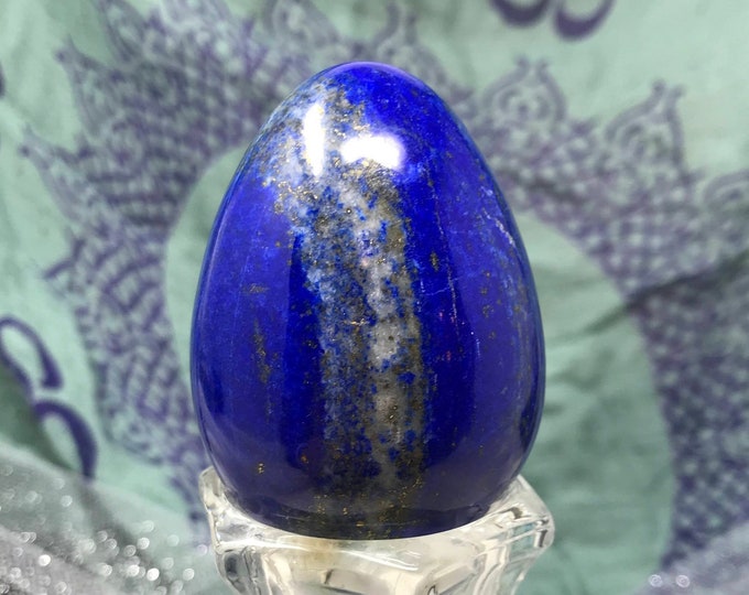 Lapis Lazuli Egg, Polished Lapis Lazuli Crystal Egg, Natural Lapis Egg ...