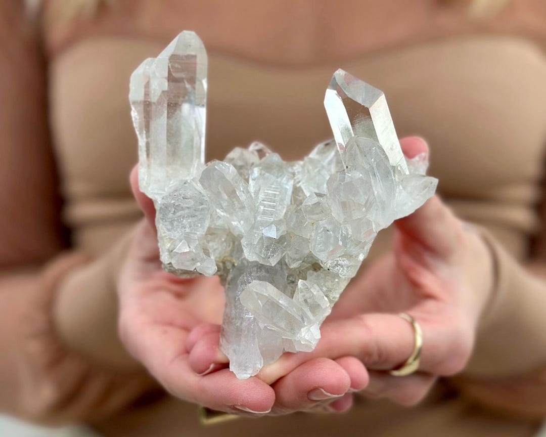 Exquisite Himalayan Quartz Cluster | Ultra-rare Multi-terminated ...